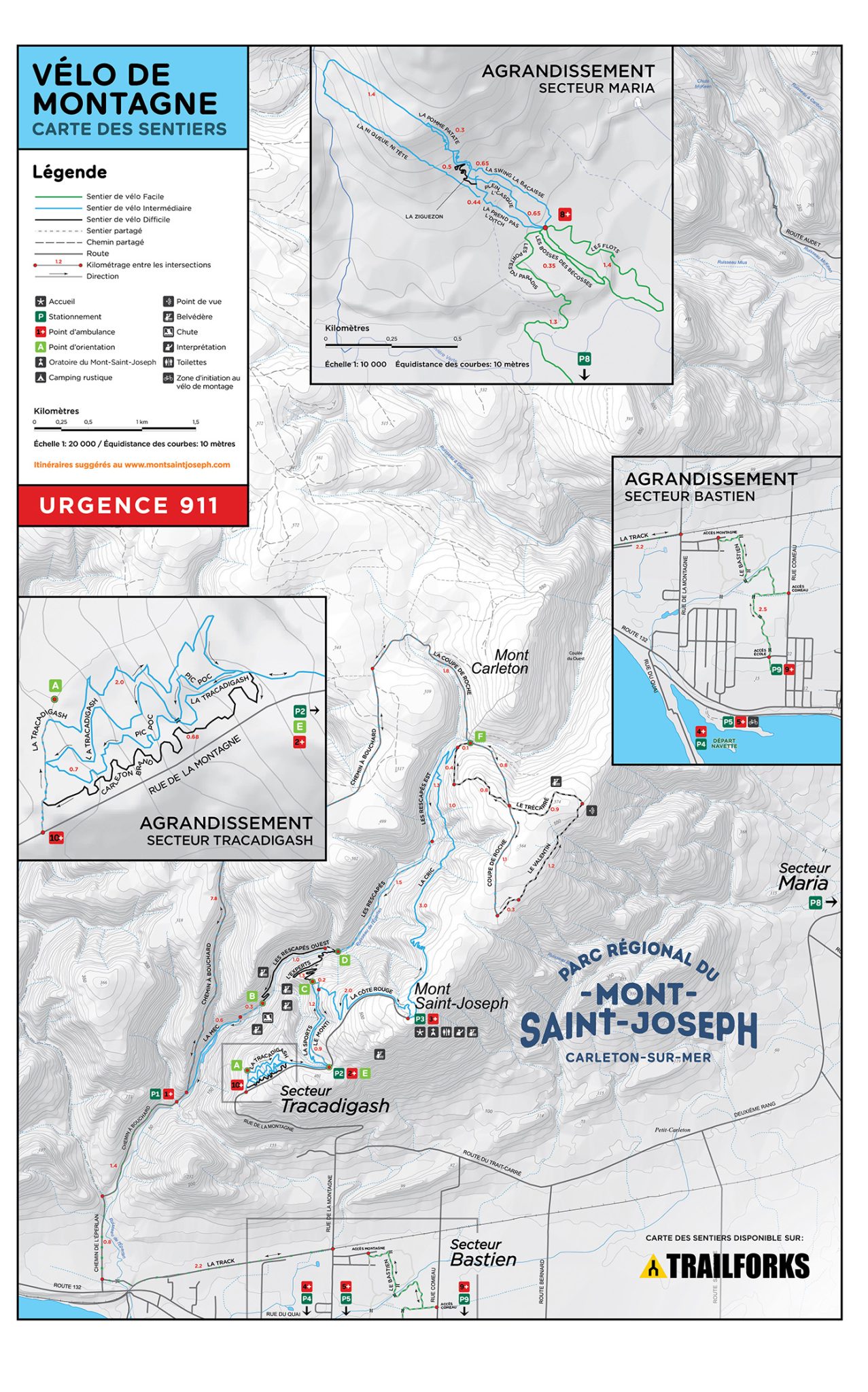 Accès et horaire - Mont Saint-Joseph